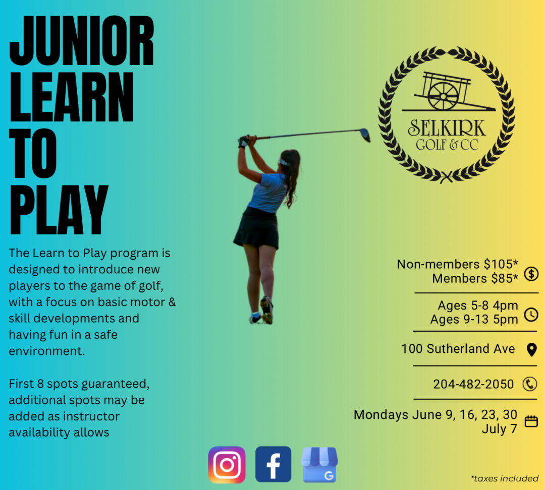 Junior Golf - Selkirk Golf Course & Country Club